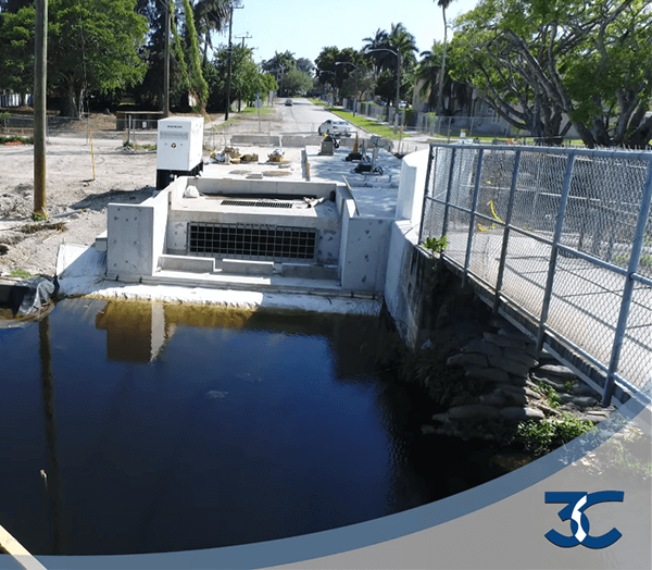 Miami-Dade Public Works Larchmont Pump Station I – 3C Construction Corp.