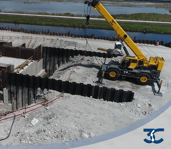 SFWMD STA 1-W Expansion Structure G-731A – 3C Construction Corp.