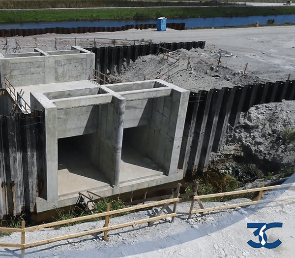 SFWMD STA 1-W Expansion Structure G-731B – 3C Construction Corp.