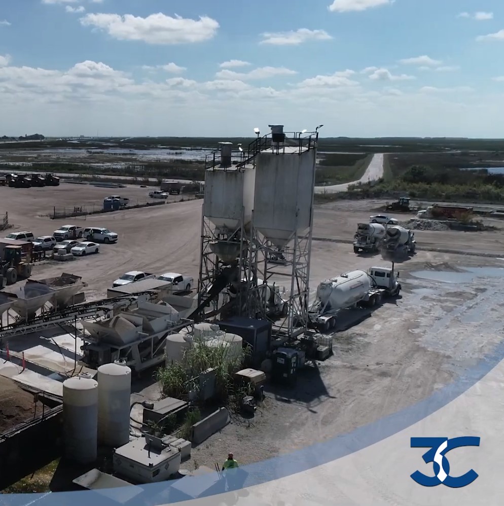 SFWMD A-2 STA On Site Concrete Batch Plant – 3C Construction Corp.